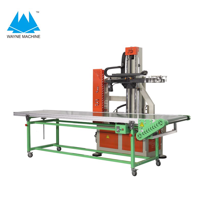 automatic robot arm stacker for thermoforming machine - Wayne- plastic ...